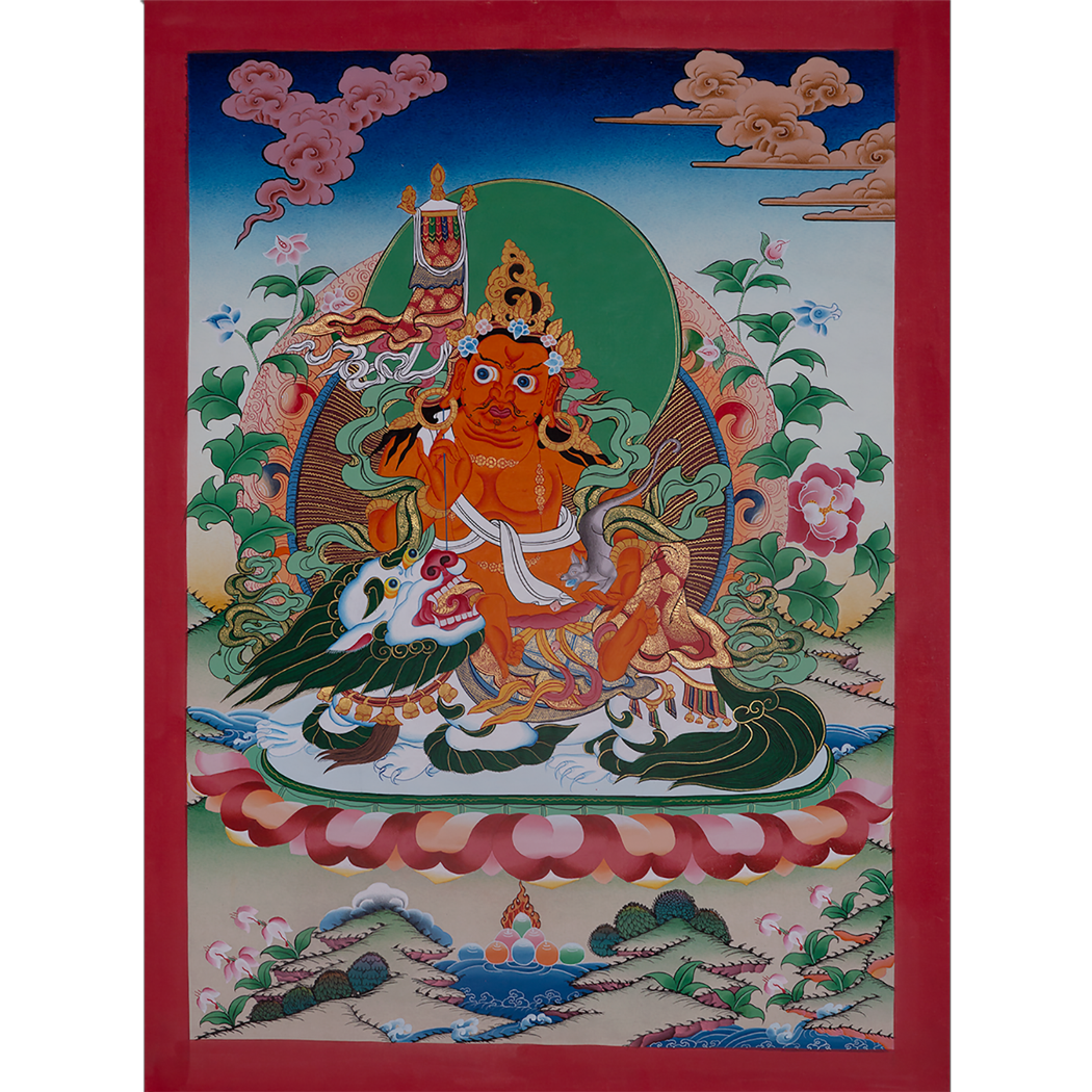 NAMTSE KUBER- Handmade Thangka Painting from Nepal – Meditation ...