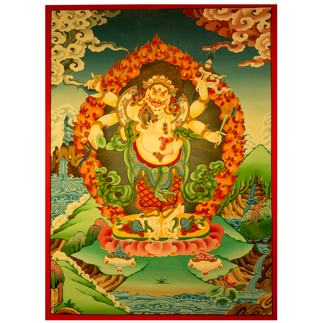 White Mahakala – Meditation Handcrafts Hub
